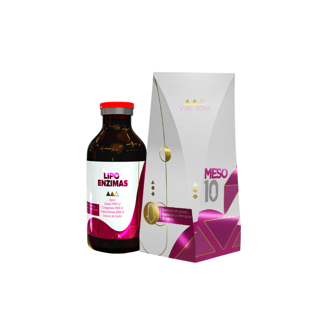 Meso 10 Lipoenzimas | Reducción de Grasa Localizada y Piel Firme – Estetify